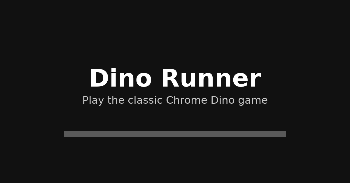 Start Running In Dino Dasher Dino Dasher